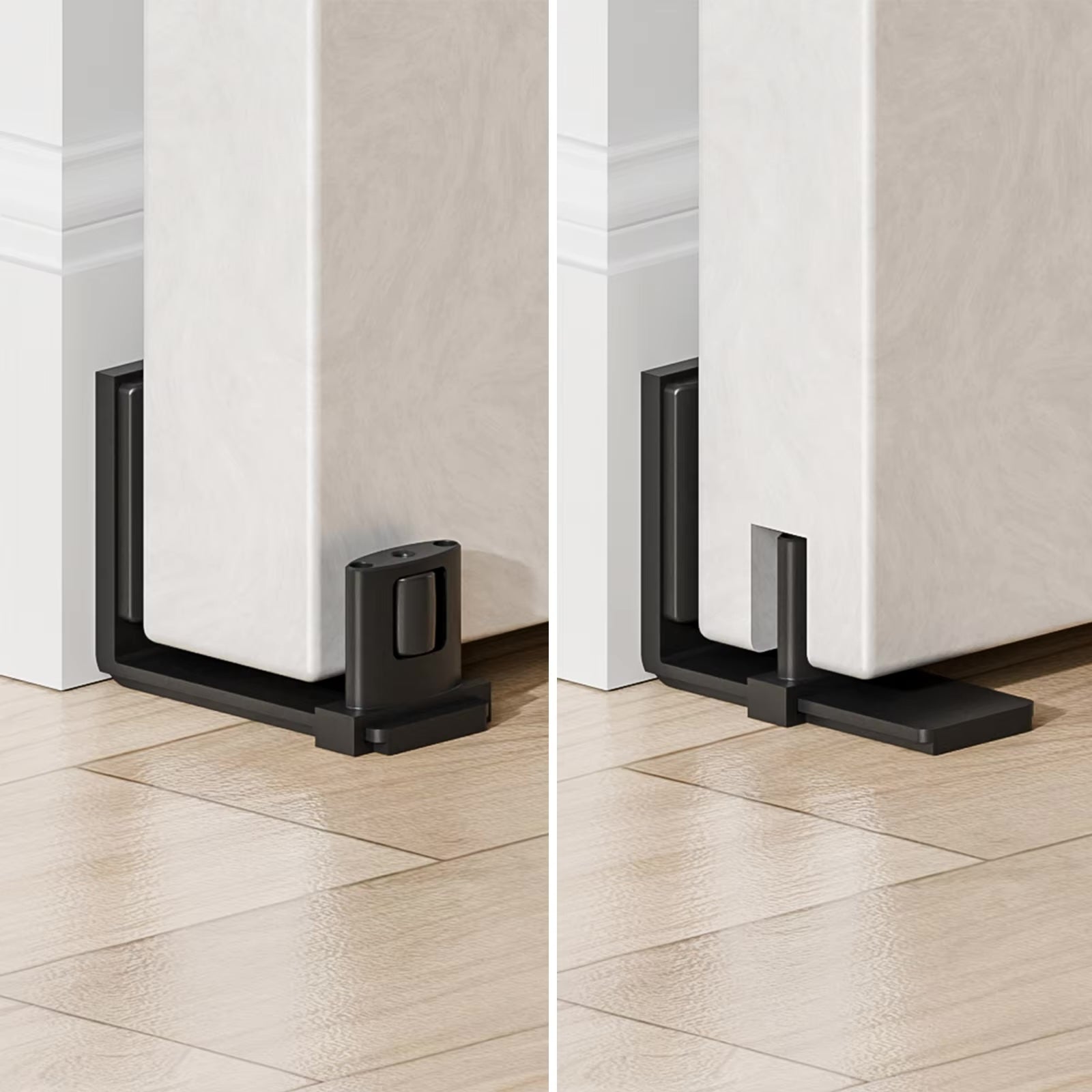 Wall Mounted Door Guide - Slim Double Roller – Estrada